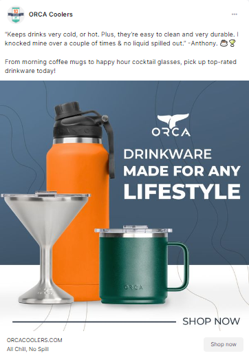 ORCA Coolers - DTC eCommerce Outdoor Brand - Trends and Stats